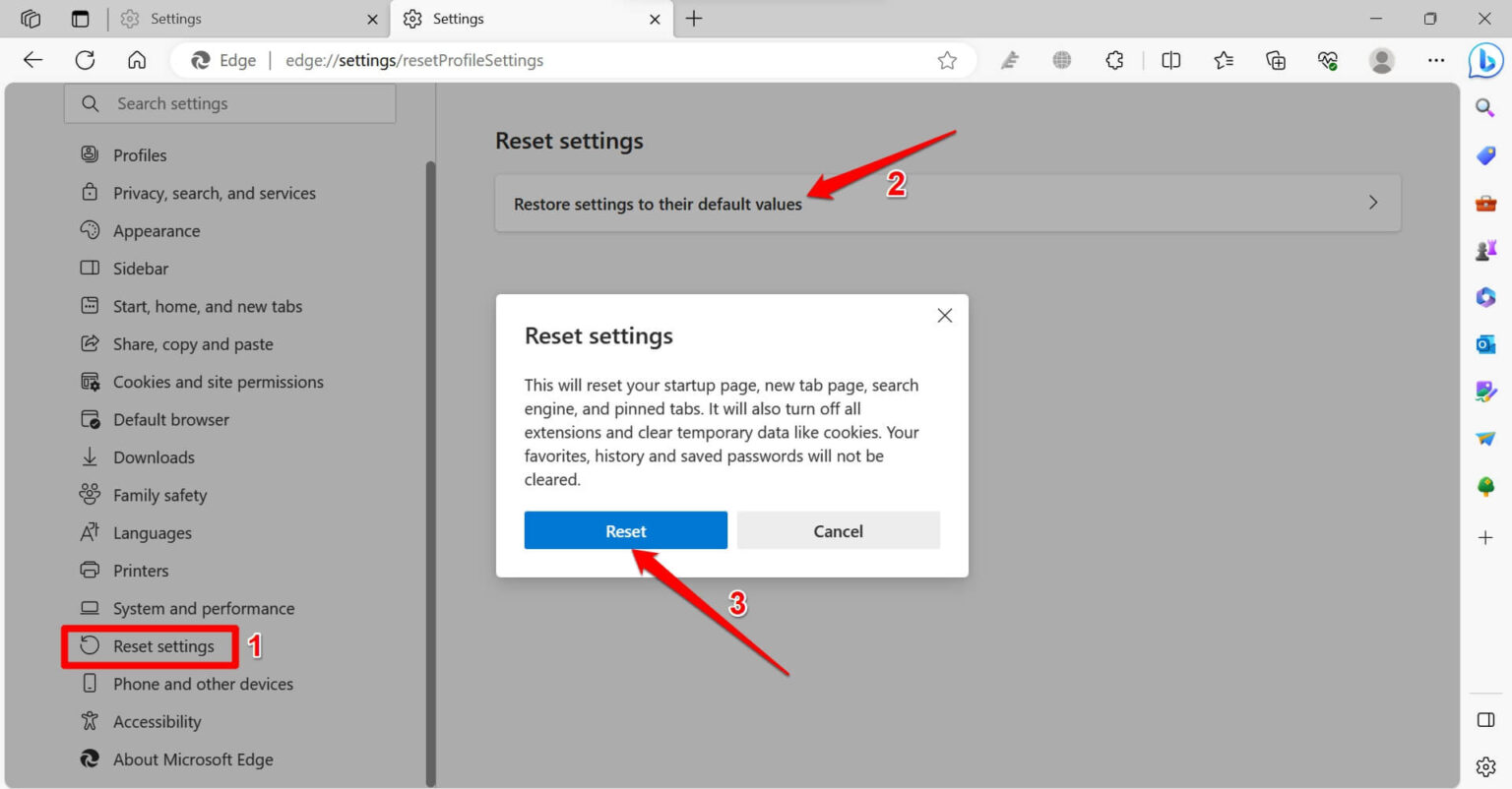 How to Fix: White or Blank Screen in Edge on Computer