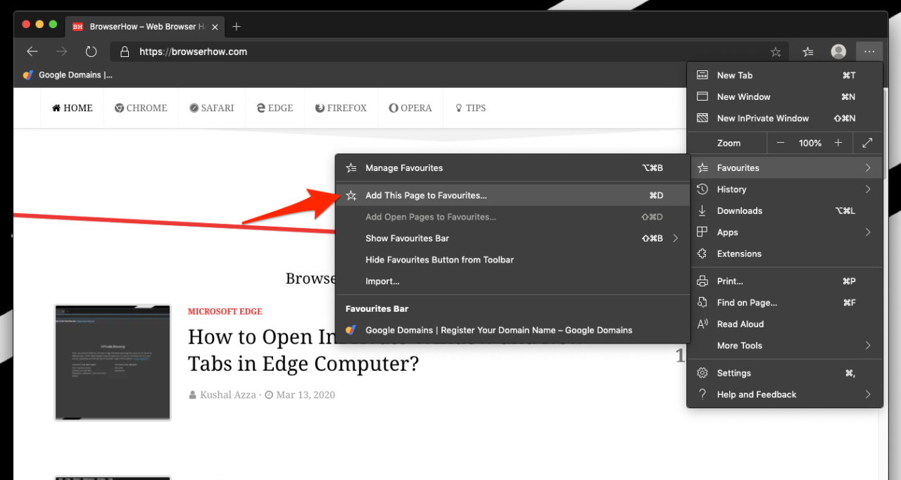 How to Add, Edit, and Manage Favorites in Edge on the PC