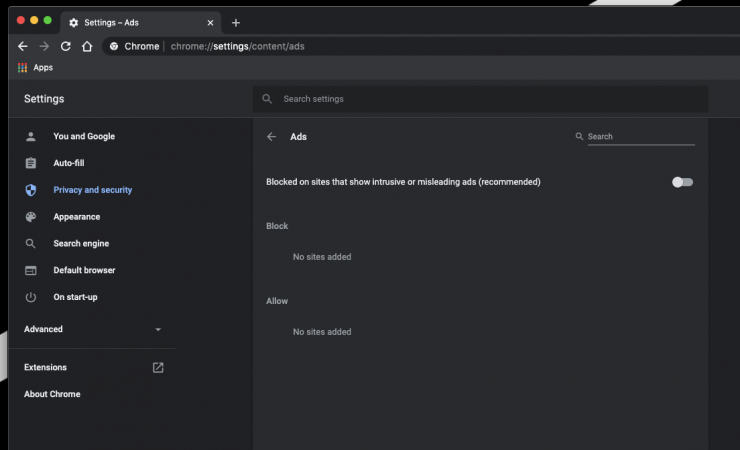 How to Block Misleading Ads in Chrome Computer Browser