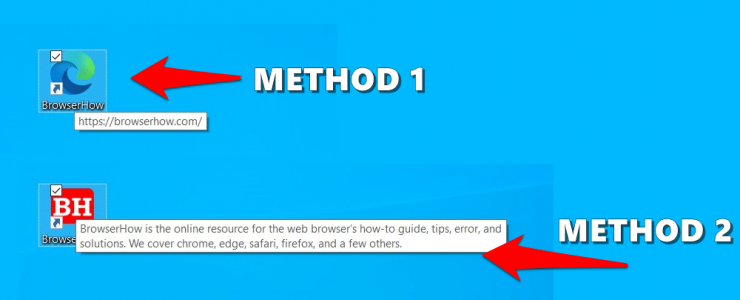 How to Add Site Shortcut Link on Desktop screen in Windows PC