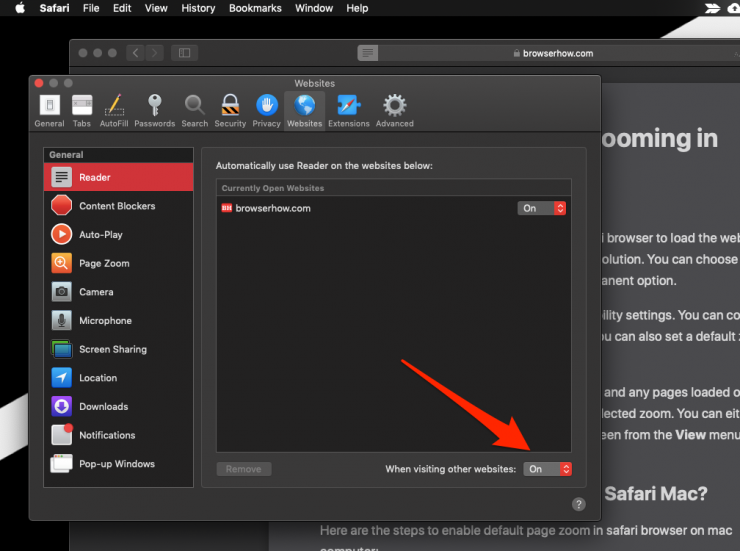 How to Turn on Reader Mode in Safari on the Mac
